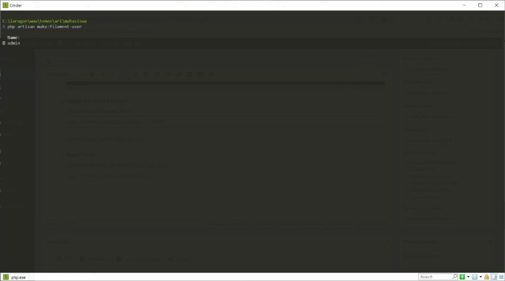 Tutorial Filament Laravel: Panduan Lengkap Filament Dashbord